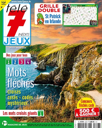 Télé 7 Jeux Inédits N°523 - Mars 2025 - Télécharger Des Magazines ...