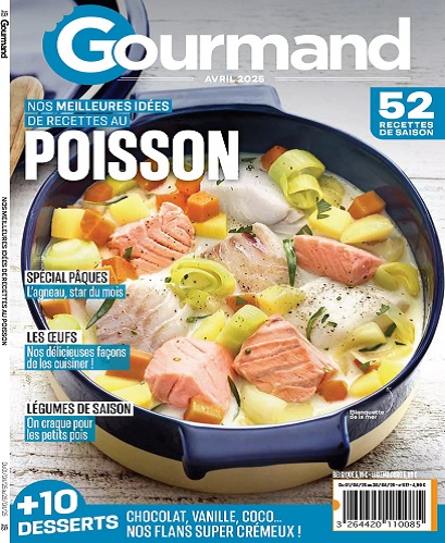 Gourmand N°516 - Avril 2025 - Télécharger Des Magazines, Journaux et ...