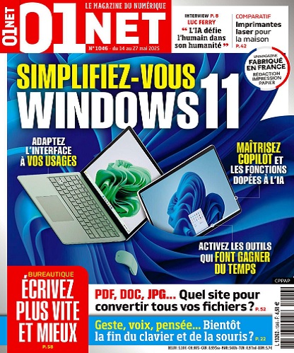 01Net N°1046 Du 14 au 27 Mai 2025 - Télécharger Des Magazines, Journaux ...