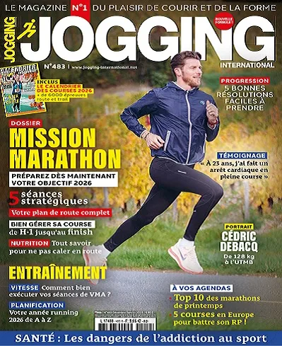 Jogging International N°483 - Décembre 2025-Janvier 2026 - Télécharger ...