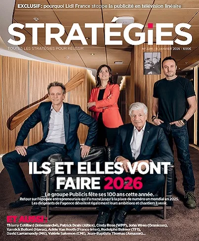 Stratégies N°2291 Du 8 au 14 Janvier 2026 - Télécharger Des Magazines ...